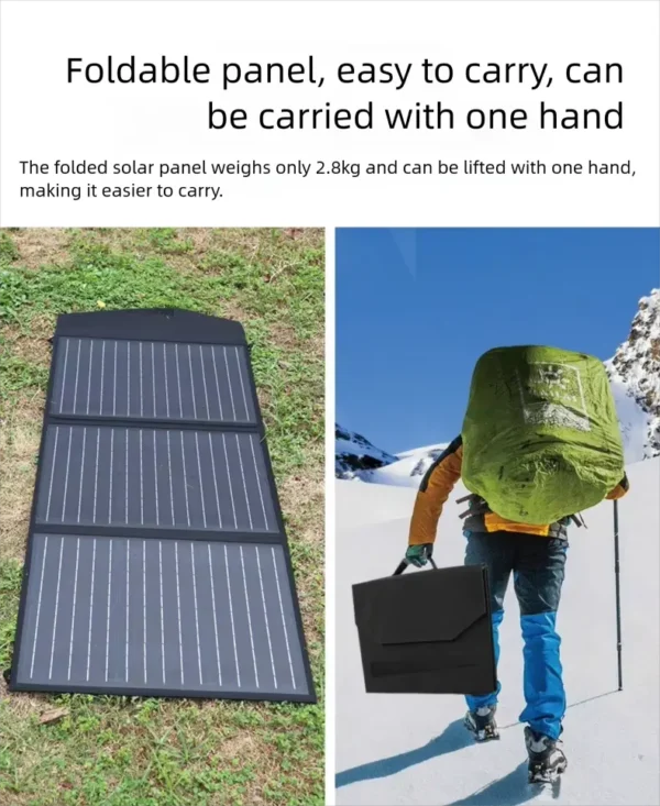 200W Foldable Solar Panel, Solar Charging Foldable Bag - Creup Technologies